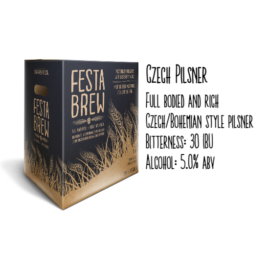 BMR Czech Pilsner, Festa Brew — Water 'N' Wine Stellarton