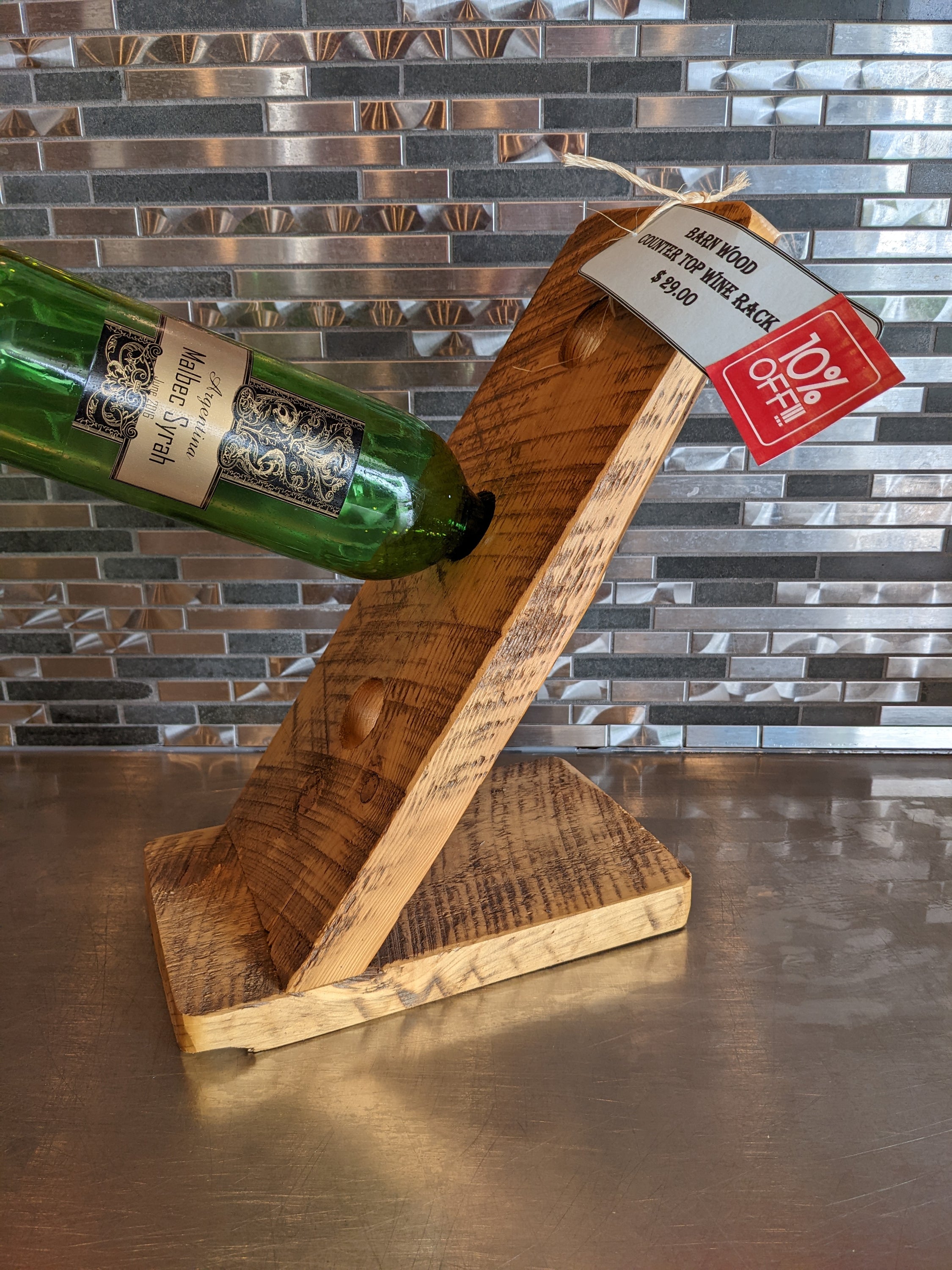 Steve's Custom Wine Racks & Charcuterie Boards — Water 'N' Wine Stellarton